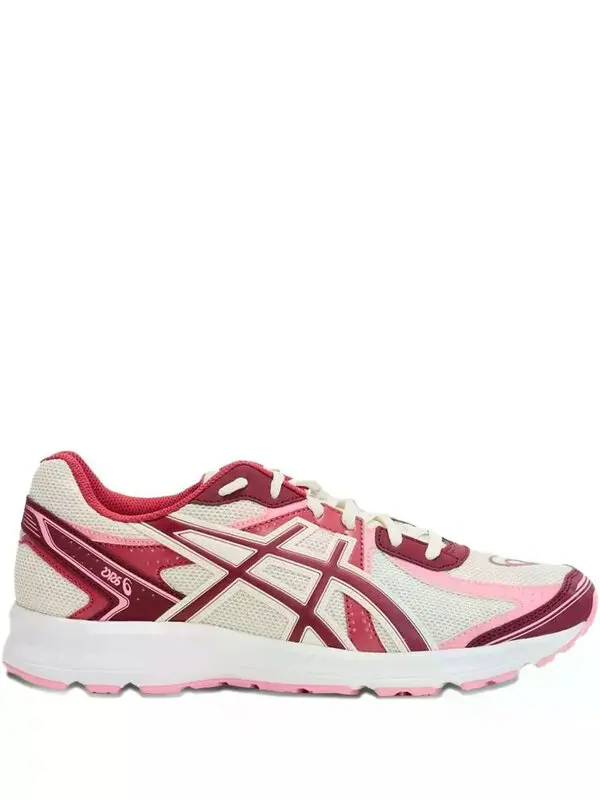 Asics Low Top Mesh Panelled Sneakers - Pink