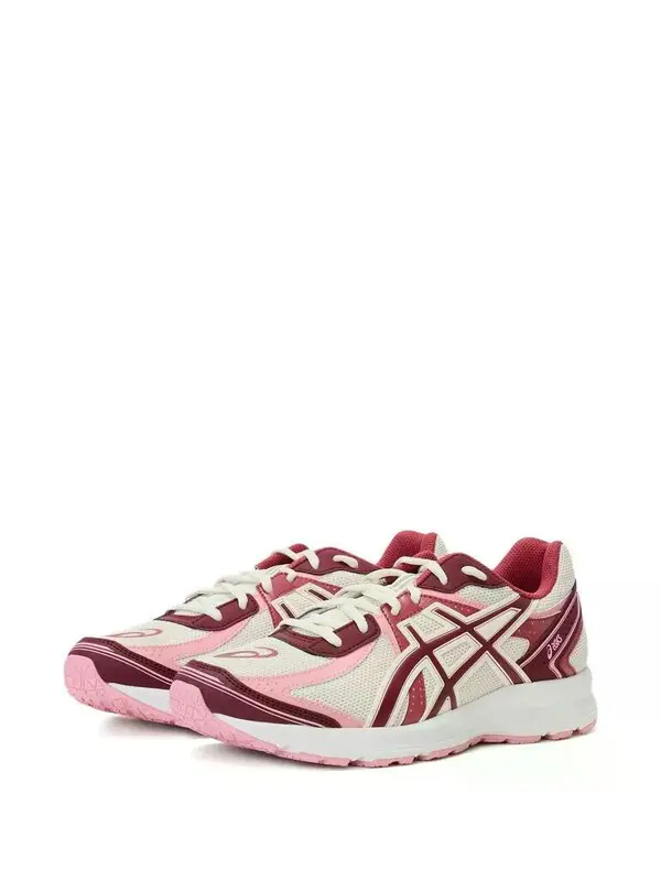 Asics Low Top Mesh Panelled Sneakers - Pink