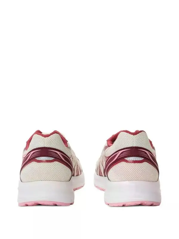 Asics Low Top Mesh Panelled Sneakers - Pink