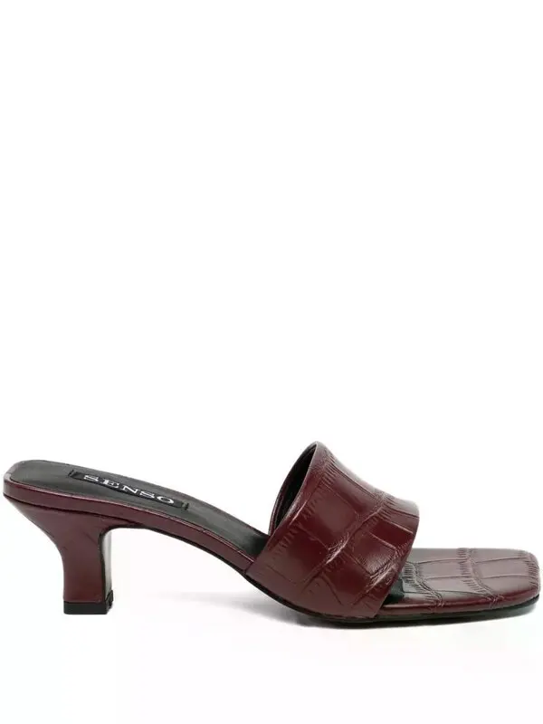 Senso 60mm Page Heeled Sandals - Red