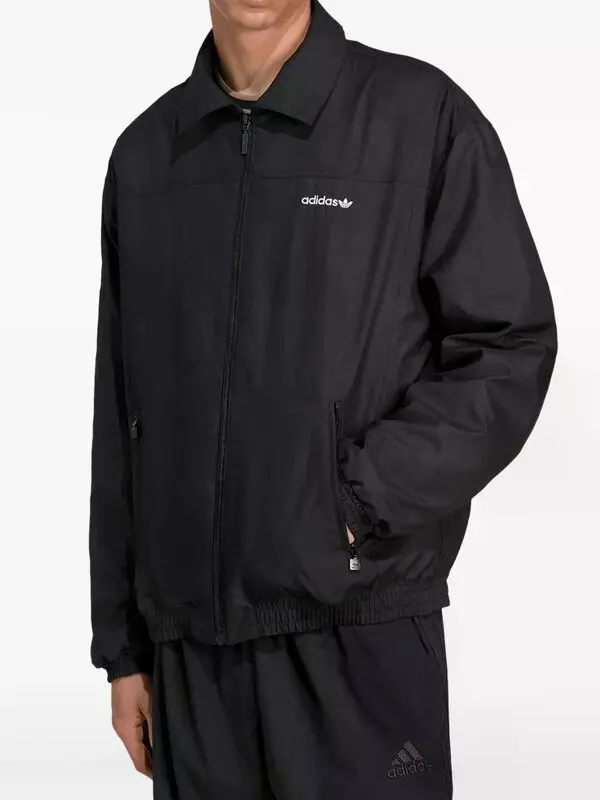 Adidas Logo-embroidered Jacket