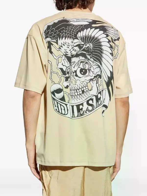 DIESEL® T-boggy-t2 Eagle-print T-shirt