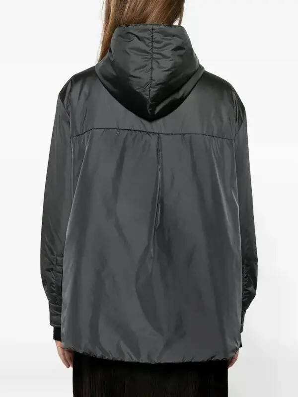 Aspesi Hooded Button-fastening Jacket