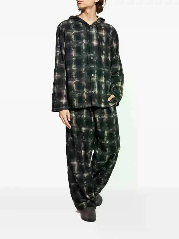 DIESEL® Set-orlando-utlt Hooded Checked Pyjamas