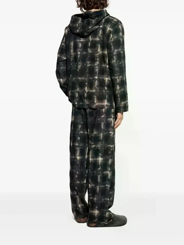 DIESEL® Set-orlando-utlt Hooded Checked Pyjamas