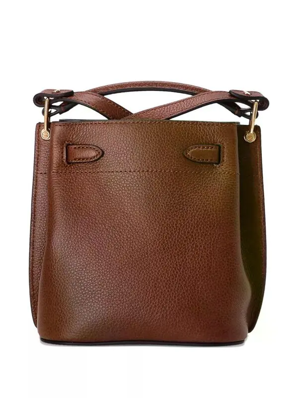 Mulberry Leather Satchel Bag - Brown
