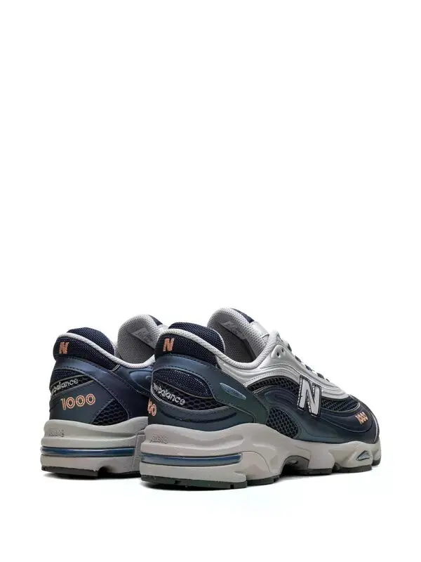 NEW BALANCE 1000 Vintage Indigo/silver Metallic Sneakers - Blue