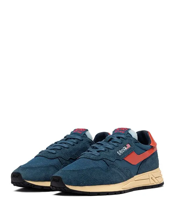 AUTRY Reelwind Low Top Sneakers - Blue Red