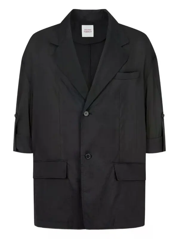 STUDIO TOMBOY Buttoned Half-sleeve Jacket