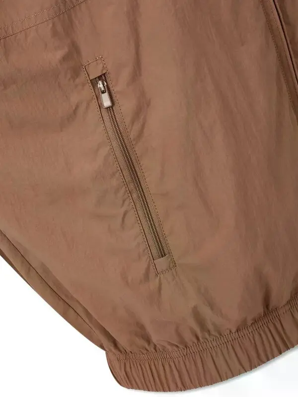 STUDIO TOMBOY Color-blocked Zip-up Coat