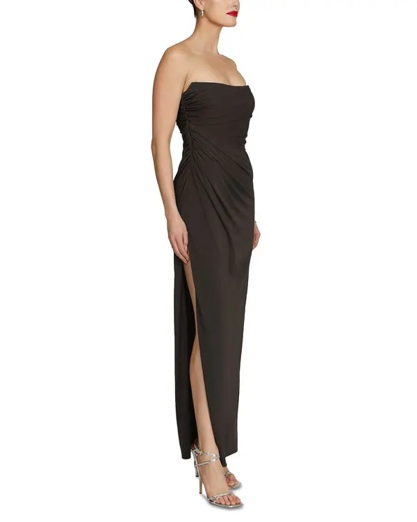 Halston Patrice Ruched Gown