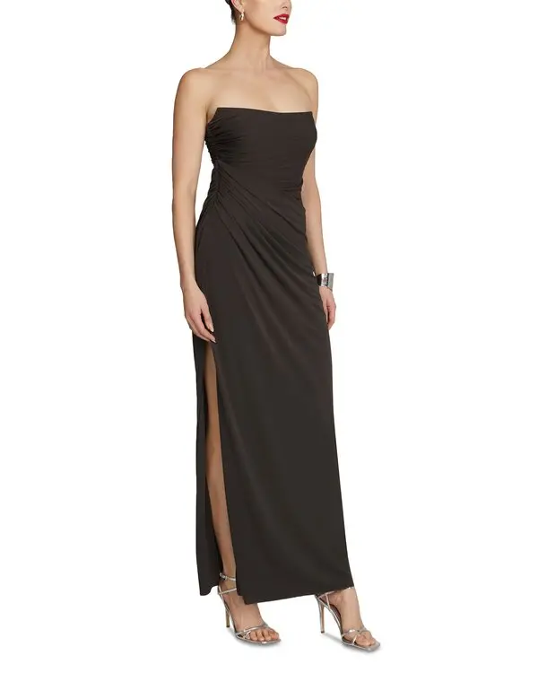 Halston Patrice Ruched Gown