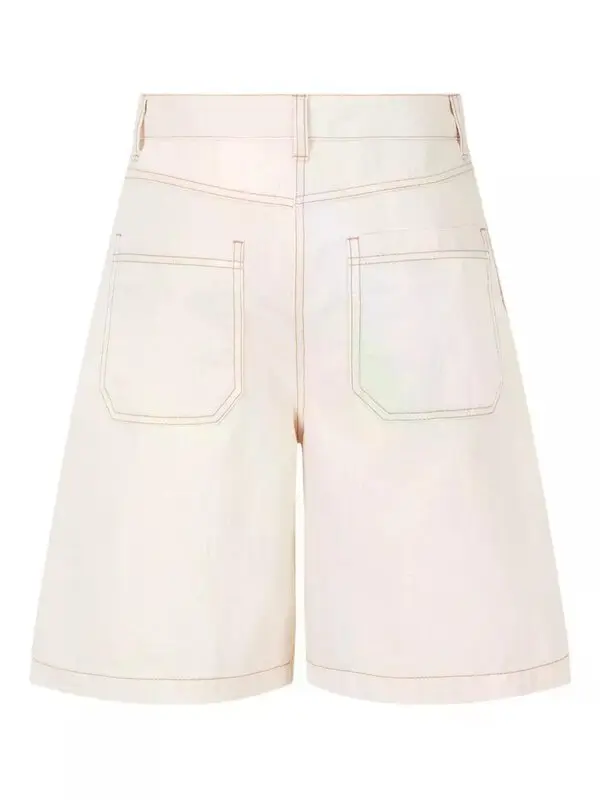 STUDIO TOMBOY Pleated Denim Shorts