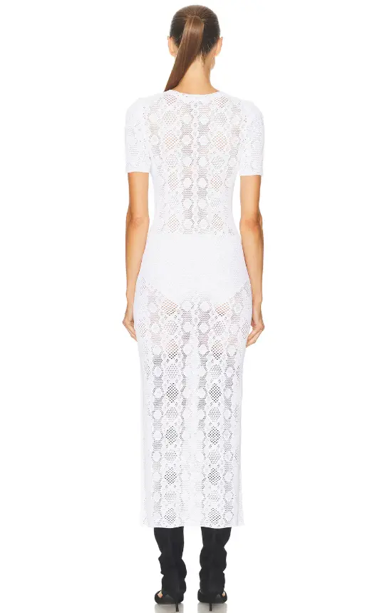 Alaïa Alaϊa Tube Dress - White