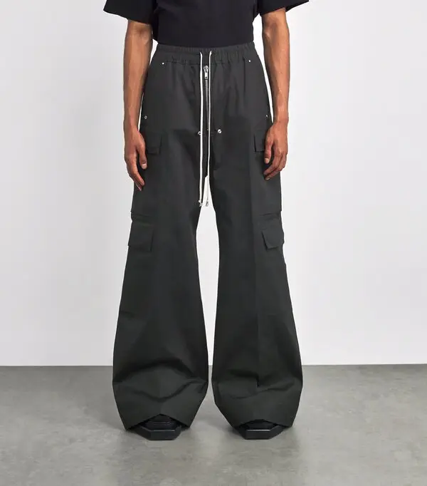 Rick Owens Cargobelas Straight-leg Trousers - Black
