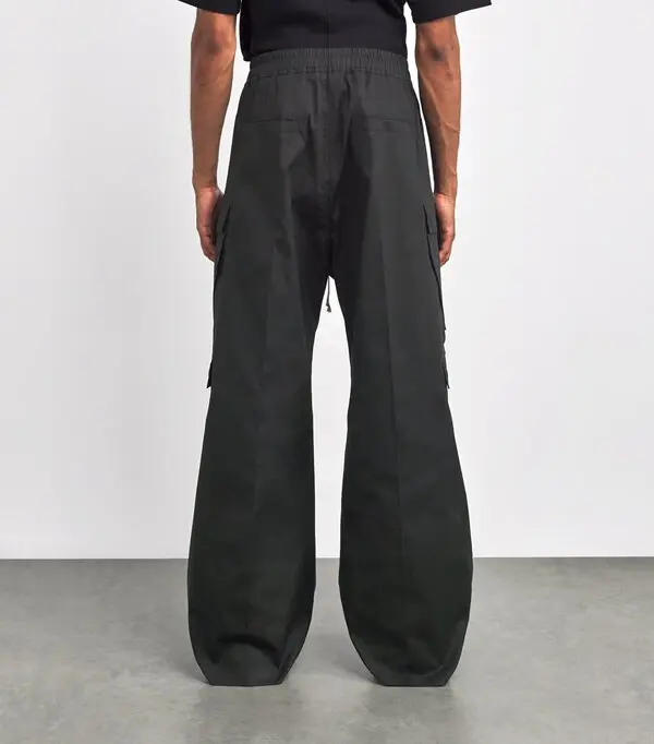 Rick Owens Cargobelas Straight-leg Trousers - Black