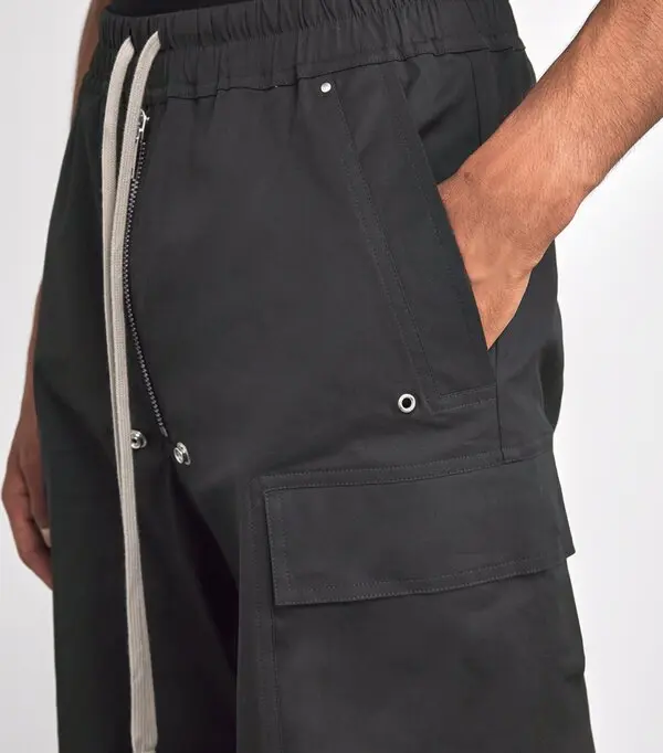 Rick Owens Cargobelas Straight-leg Trousers - Black
