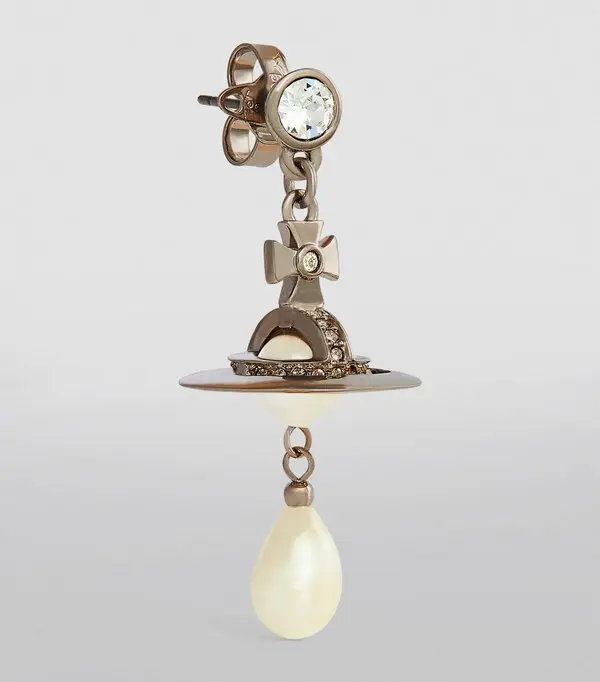 VIVIENNE WESTWOOD Orb Single Drop Earring
