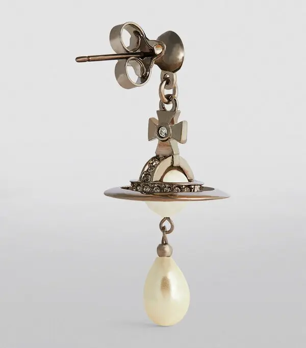 VIVIENNE WESTWOOD Orb Single Drop Earring