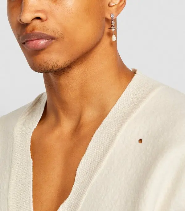 VIVIENNE WESTWOOD Orb Single Drop Earring