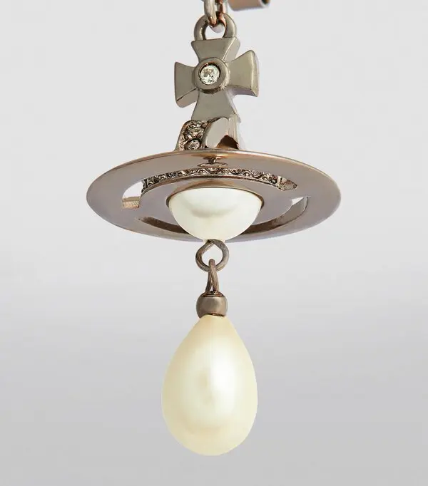 VIVIENNE WESTWOOD Orb Single Drop Earring