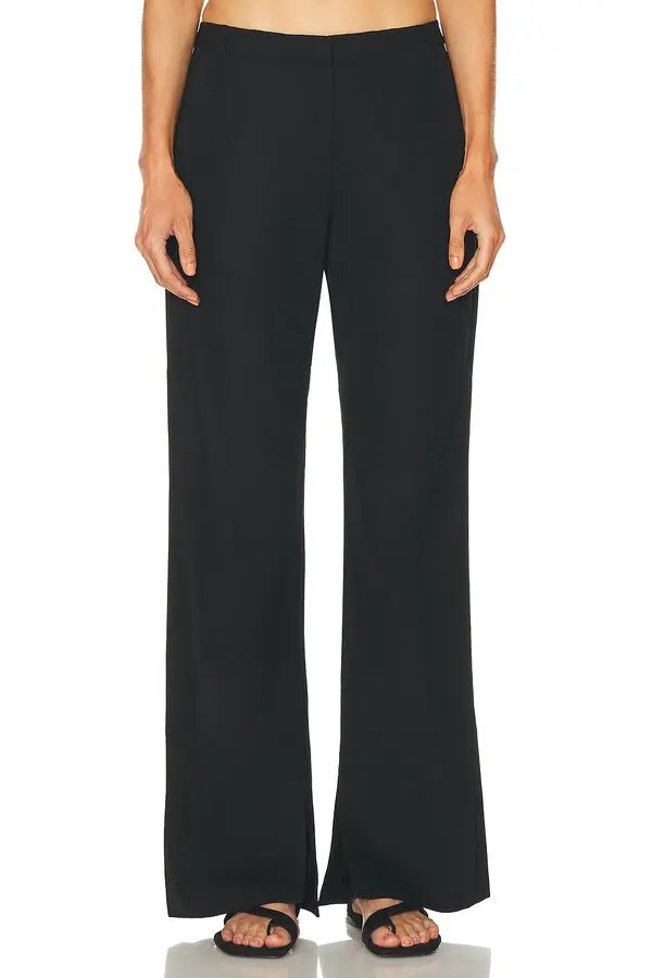 ST. AGNI 90s Split Leg Pant