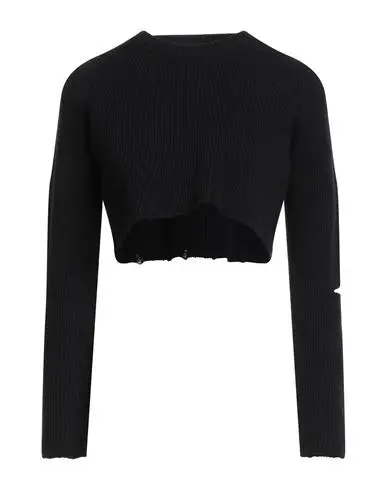 A PAPER KID Ribbed-knit Cropped Sweater