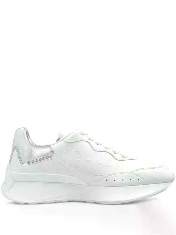 Alexander McQueen Sprint Runner Leather Sneakers