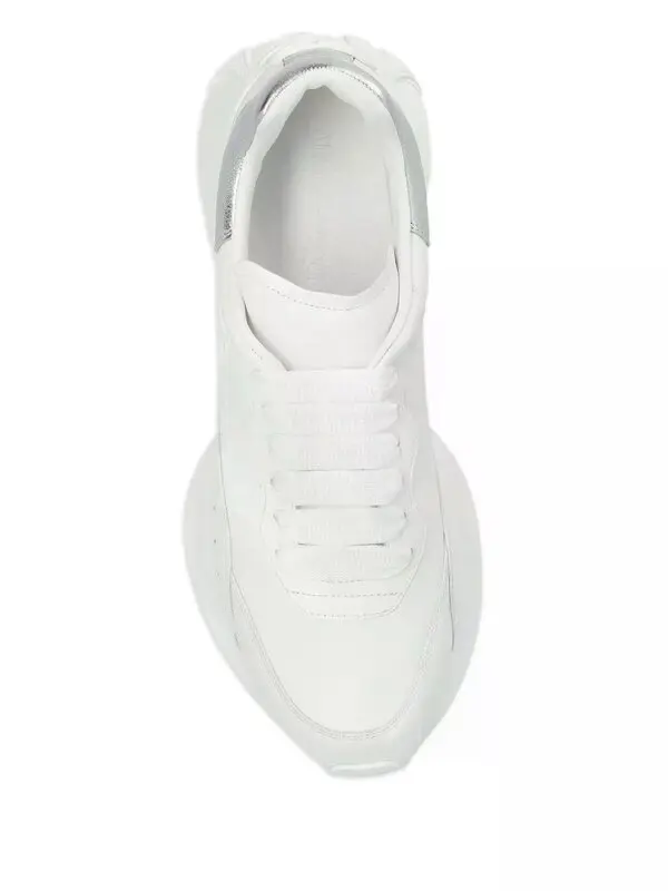 Alexander McQueen Sprint Runner Leather Sneakers
