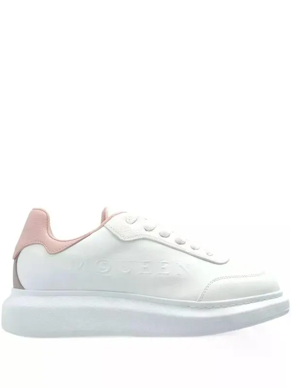 Alexander McQueen Oversized Embossed-logo Platform Sneakers