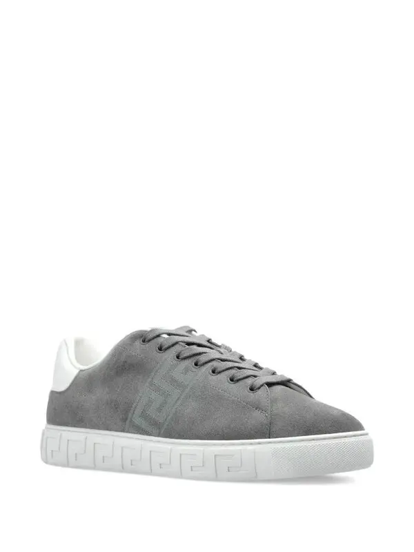 Versace Greca Low-top Sneakers - Grey