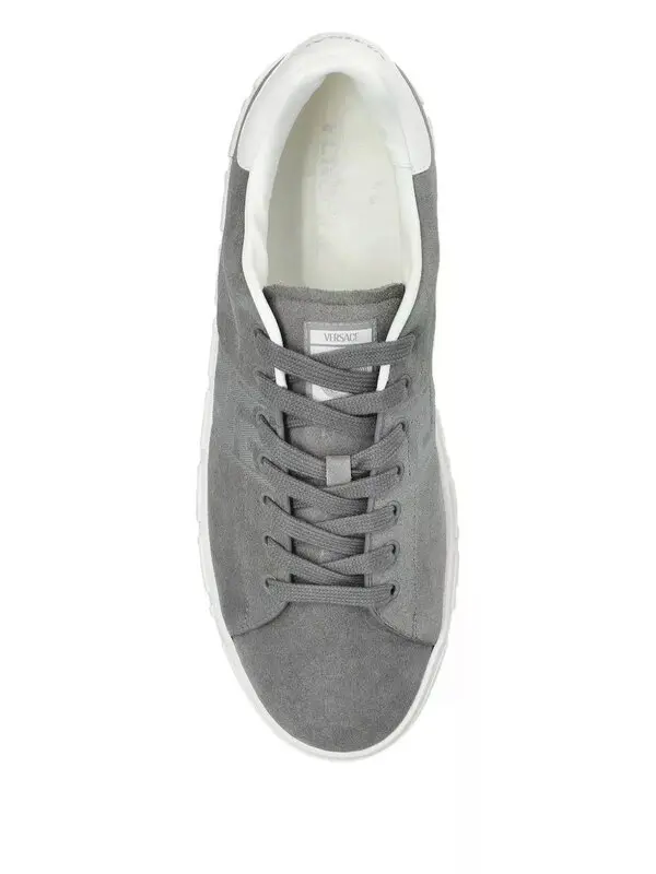 Versace Greca Low-top Sneakers - Grey