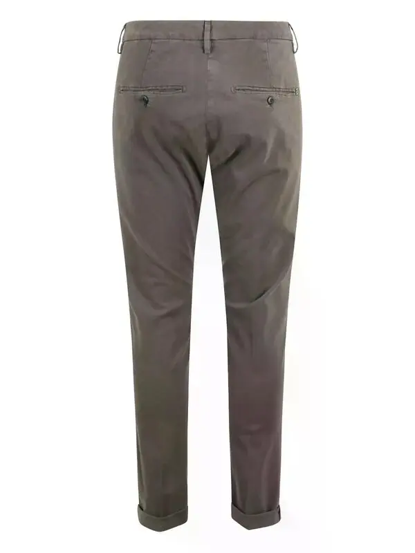 DONDUP Cuffed-hem Chinos - Grey
