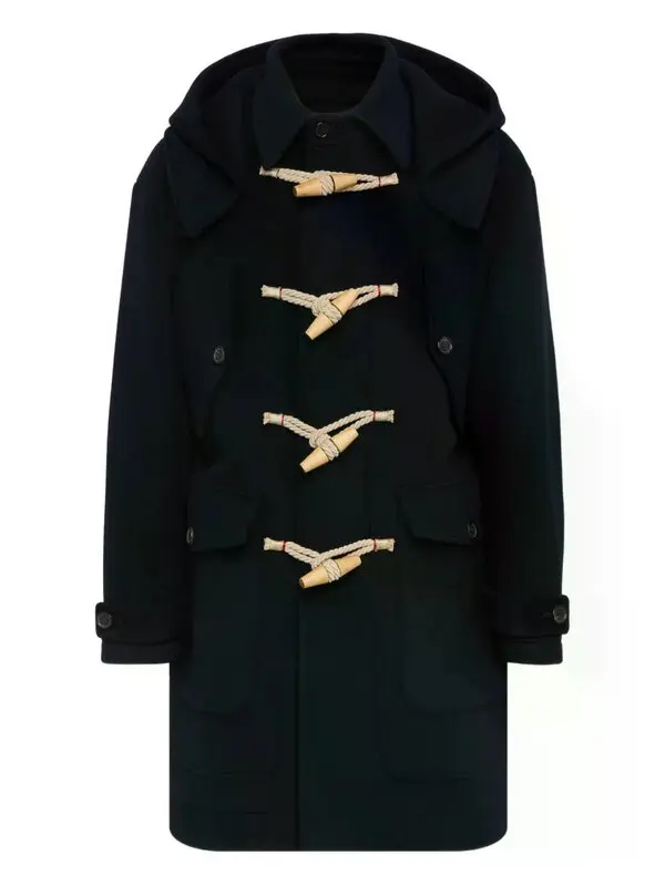 Dsquared2 Hooded Duffle Coat - Blue