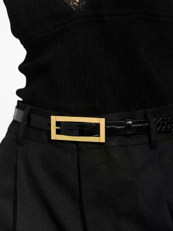 Dsquared2 Buckled Leather Belt