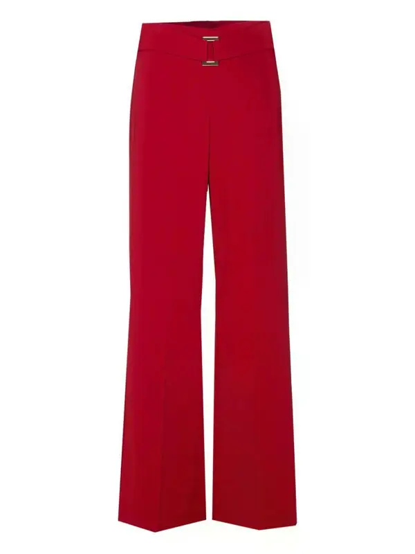 Patrizia Pepe Belted Wide Leg Trousers