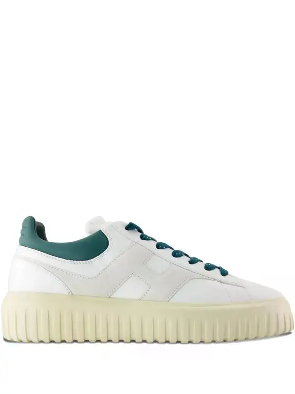 Hogan H-stripes Leather Platform Low-top Sneakers