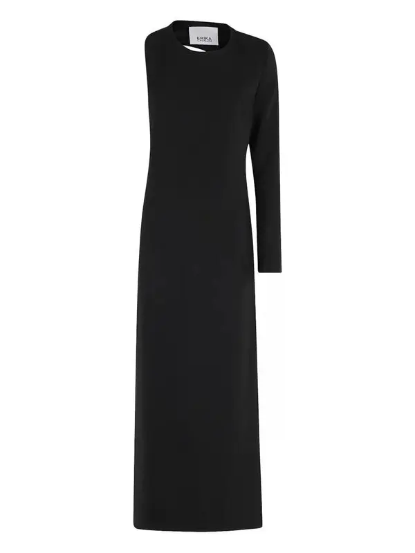 Erika Cavallini One-shoulder Open-back Maxi Dress