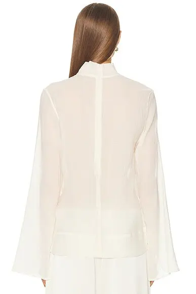 TOTEME Slit Sleeve Blouse