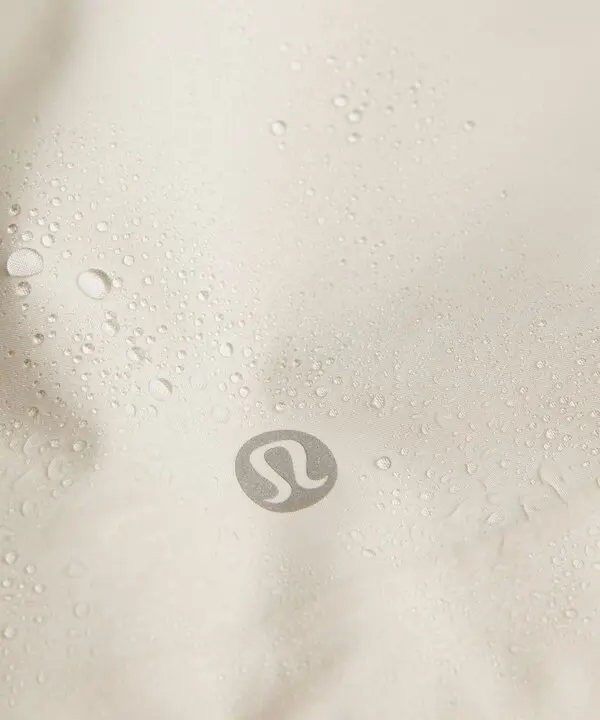 Lululemon Rain Chaser Cropped Jacket - Light Ivory