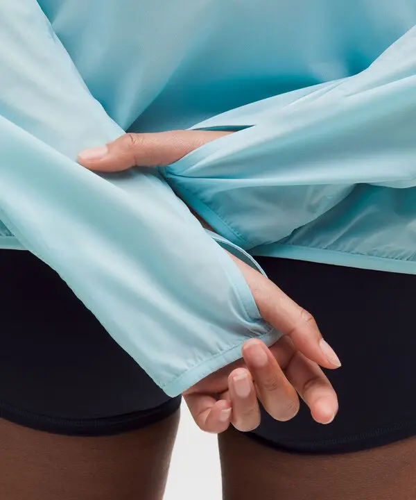 Lululemon Breathable Lightweight Training Jacket - Foam Cloud