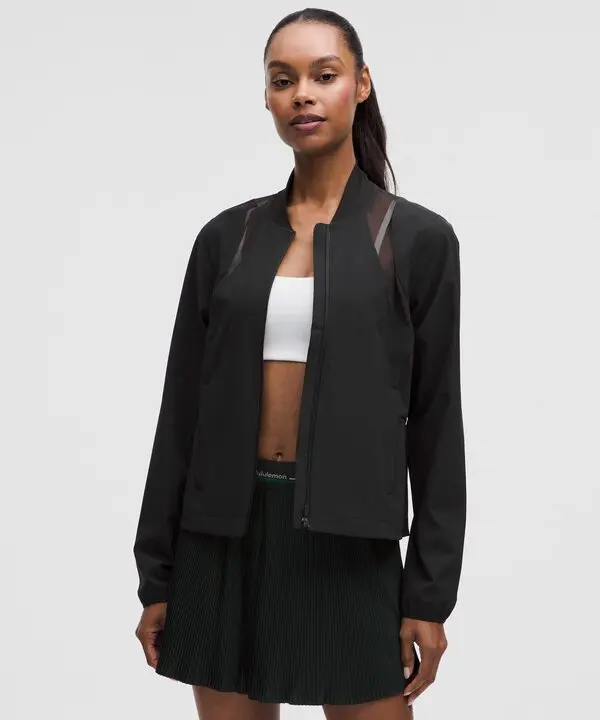 Lululemon Mesh-ventilated Tennis Jacket
