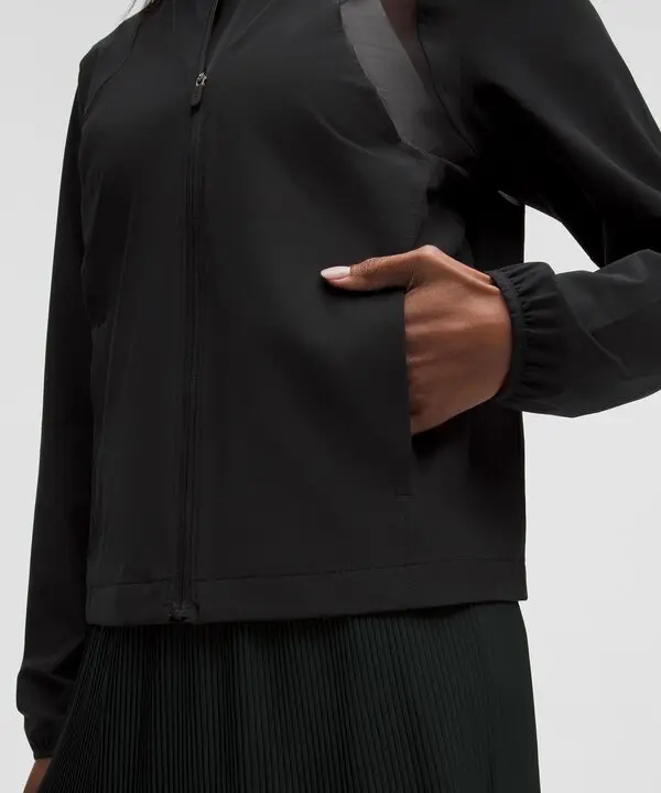 Lululemon Mesh-ventilated Tennis Jacket