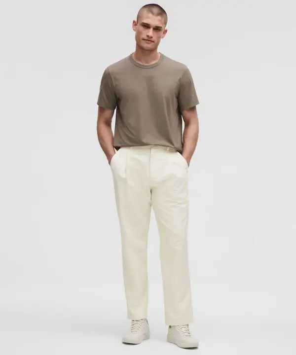 Lululemon Lululinen Pleated Trouser - Light Ivory
