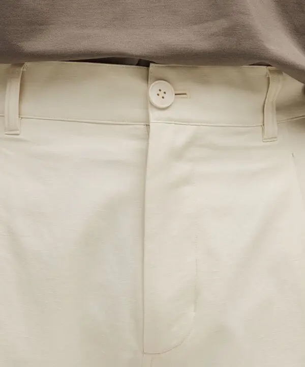 Lululemon Lululinen Pleated Trouser - Light Ivory