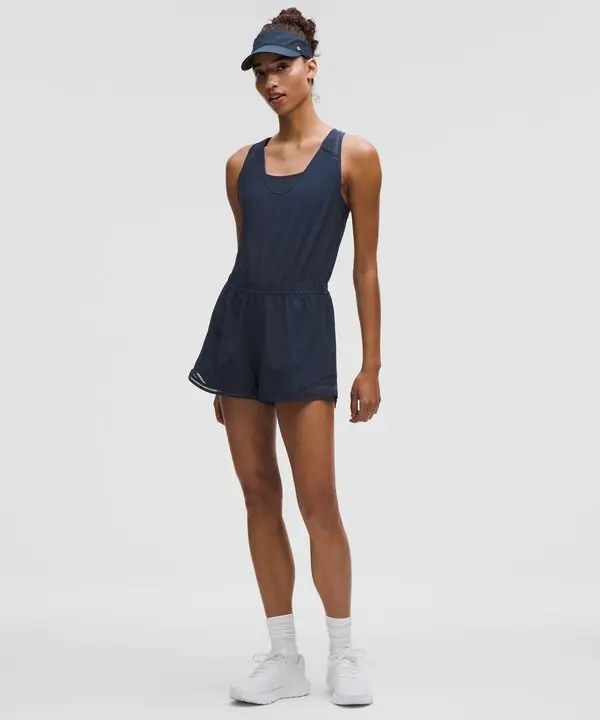 Lululemon Hotty Hot Running Romper - Club Blue