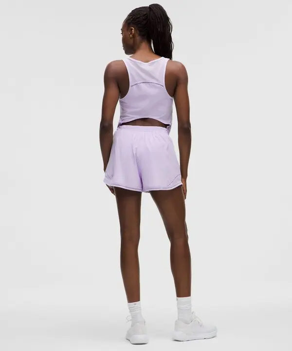 Lululemon Hotty Hot Running Romper - Lavender Frost