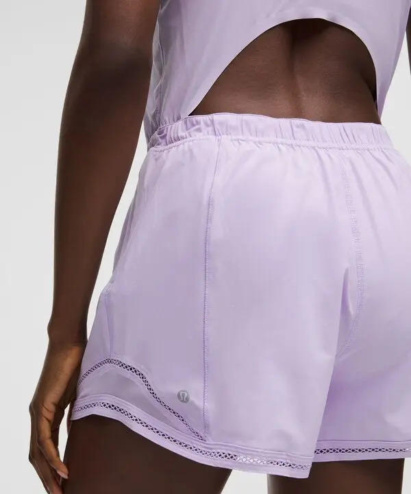 Lululemon Hotty Hot Running Romper - Lavender Frost