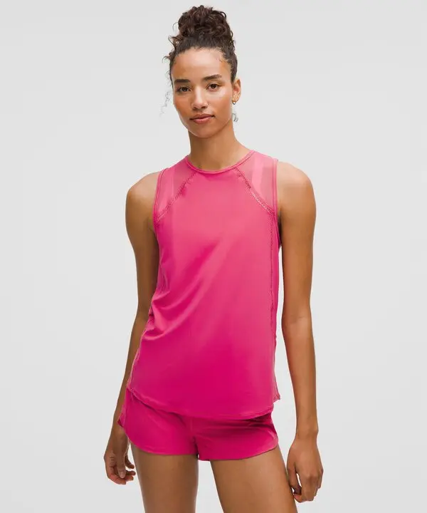 Lululemon Sculpt Tank Top - Raspberry Coulis