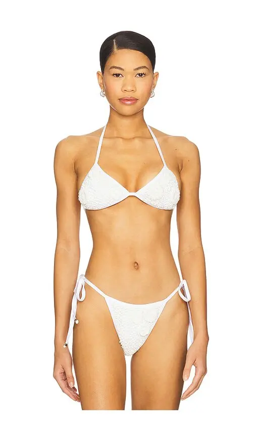 VDM Gypsy Bikini Top - Bianco